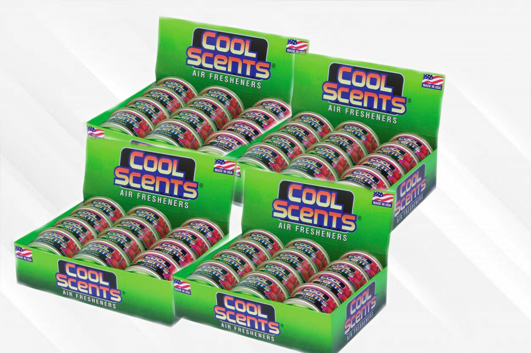 4 Cajas con 12 Blisters cada una Cool Scents 23g :: Ros Distribución